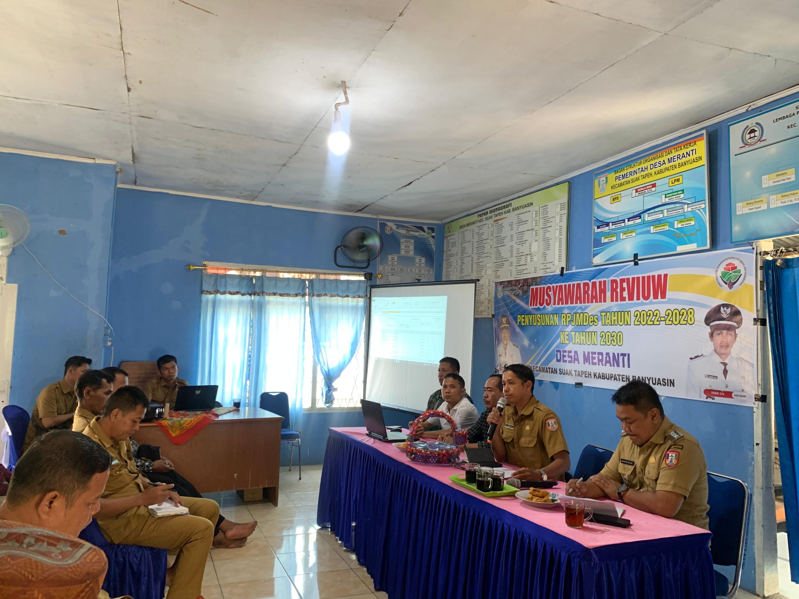 Pemdes Meranti Gelar Musdes Penyusunan RPJM - Kolom Desa